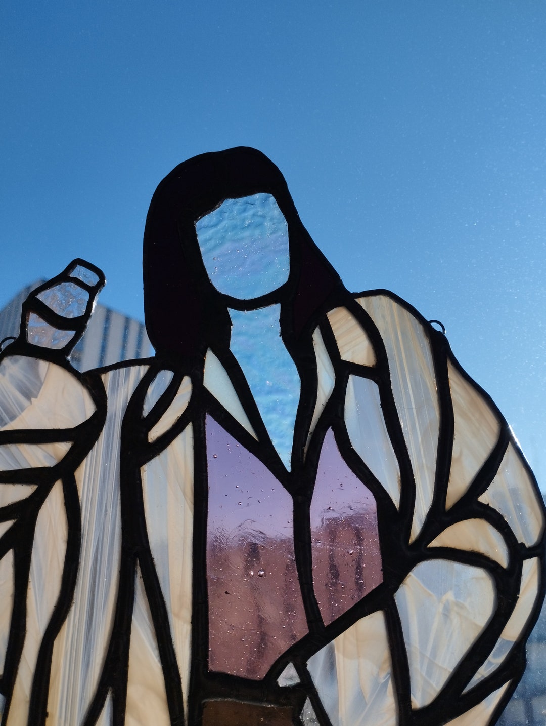 Stained Glass Mia Wallace Pulp Fiction - Etsy