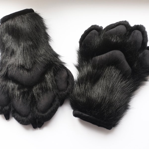 Black Fursuit Paws - Etsy