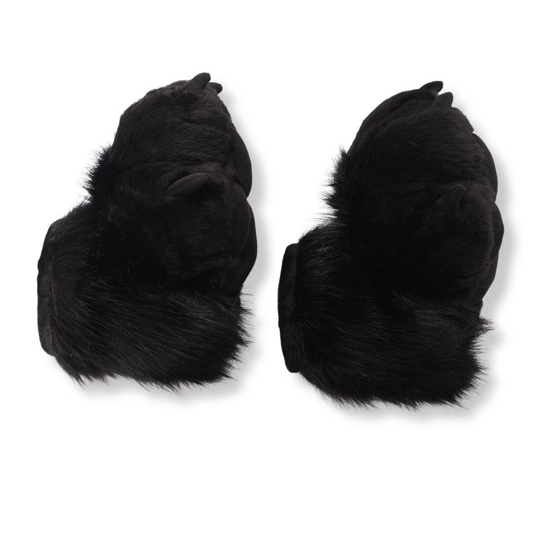 Black Fursuit Feet Paws, Black Fursuit Indoor Paws - Etsy UK