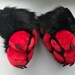 Fursuit Partial, Red Fursuit Feet Paws, Red Fursuit Handpaws - Etsy