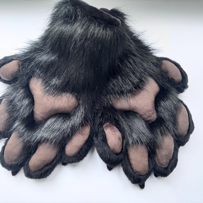 Realistic Furry Paw - Etsy