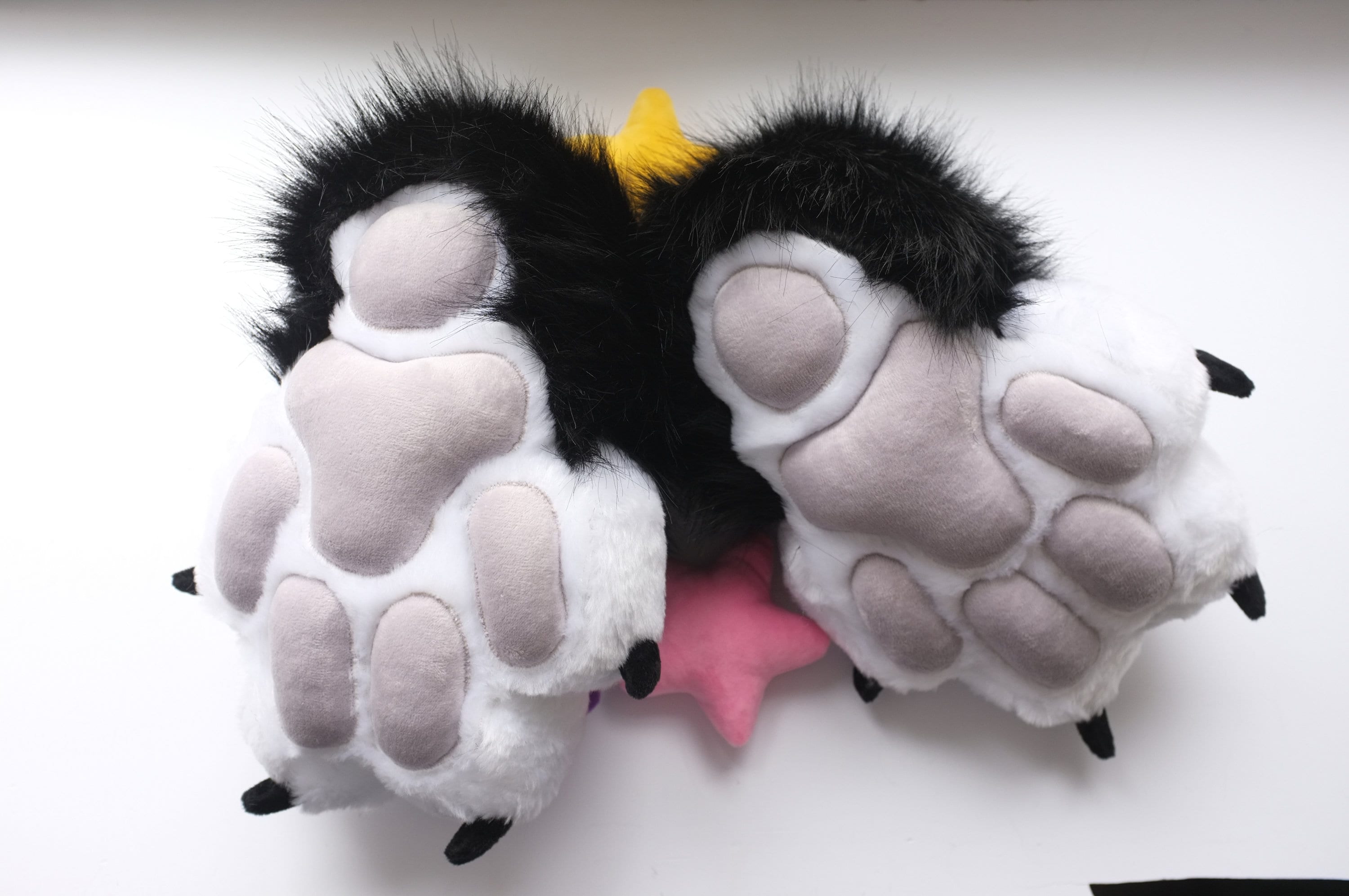 Fursuit Feet Paws Light Grey Pads - Etsy