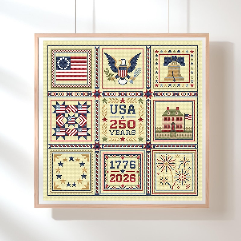 250 Usa Cross Stitch Kits - Etsy