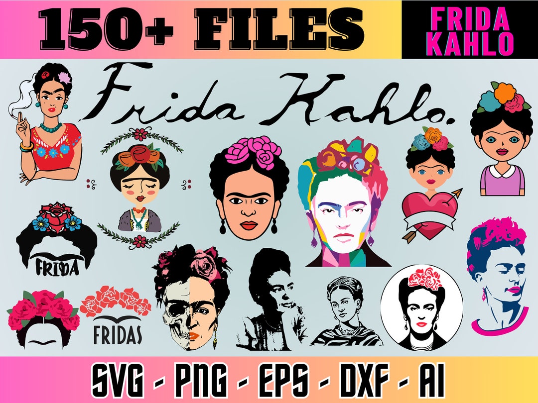Buy Frida Kahlo Svg Bundle, Frida Kahlo Svg Files, Frida Kahlo Svg ...