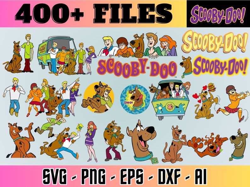 Archivos de Scooby Doo, Scooby Doo Svg, Scooby Doo Cricut, Vector ...
