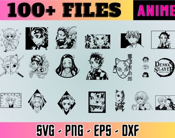 Anime Bundle SVG Manga Bundle Svg Cartoon Packs SVG Anime and Manga Png ...
