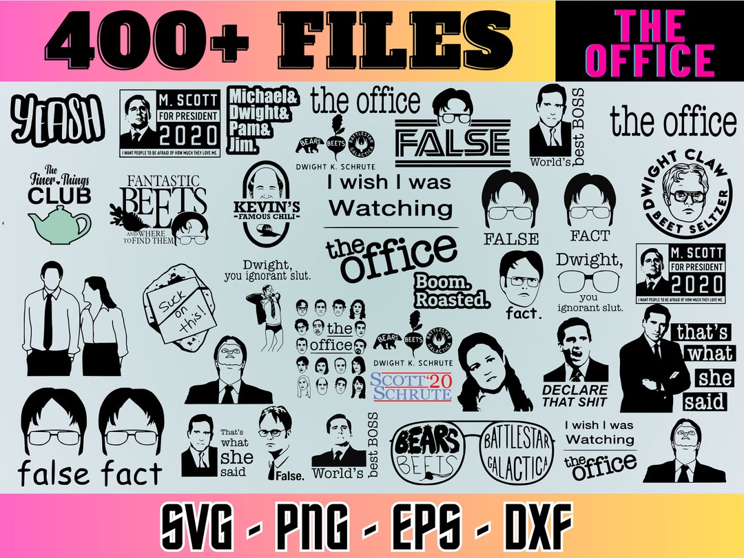 The Office SVG, the Office Svg Files for Cricut, the Office Tv Show ...