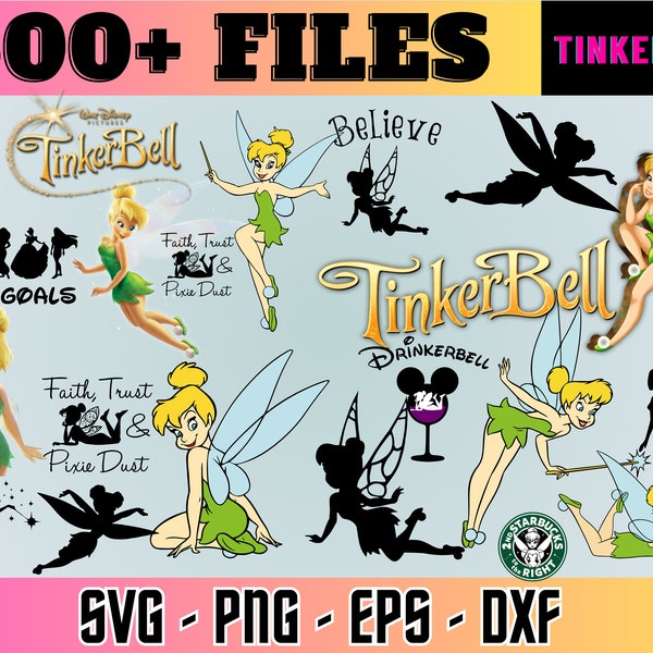 Tinkerbell Svg - Etsy
