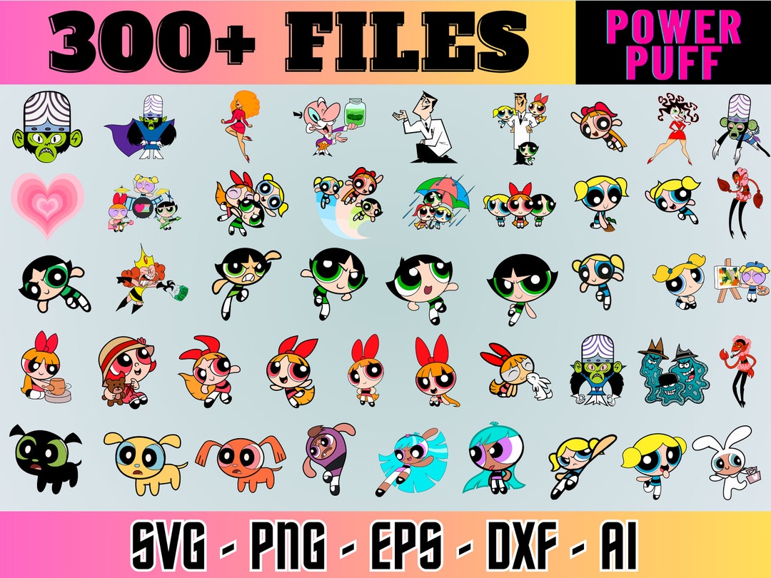 Powerpuff Girls SVG, Powerpuff Svg Bundle, Powerpuff Girls Png ...