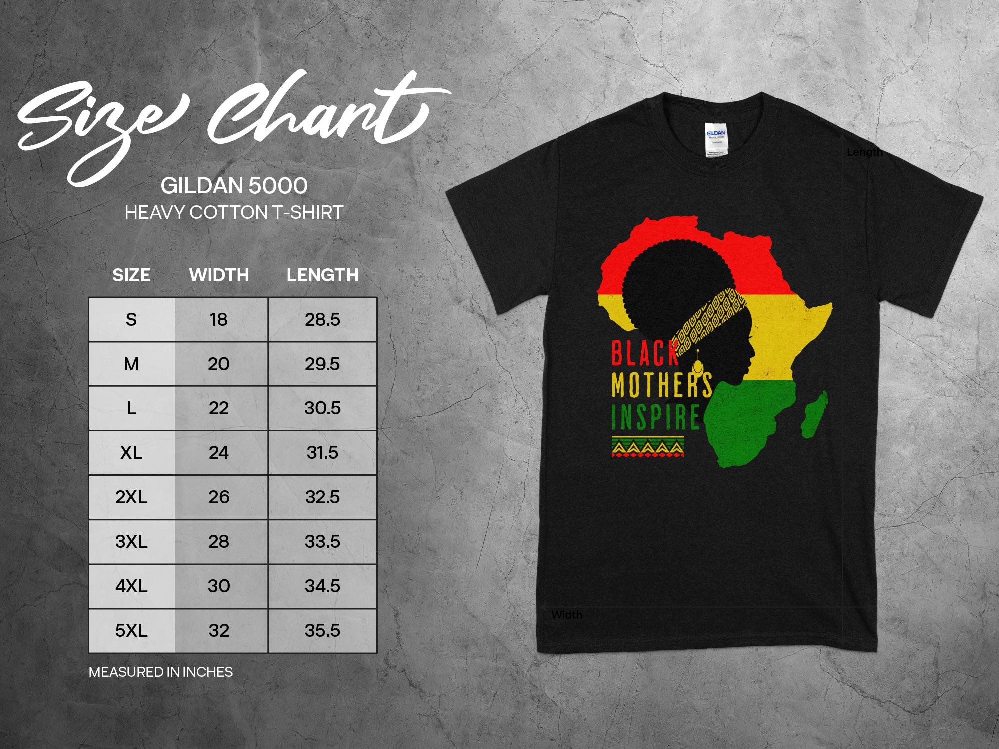 African Inspired T-shirt, Black Mothers Inspire Graphic Tee ...