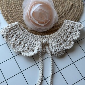 Crocheted Collar Pdf Pattern, Collar, PDF File for Crochet Pattern ...