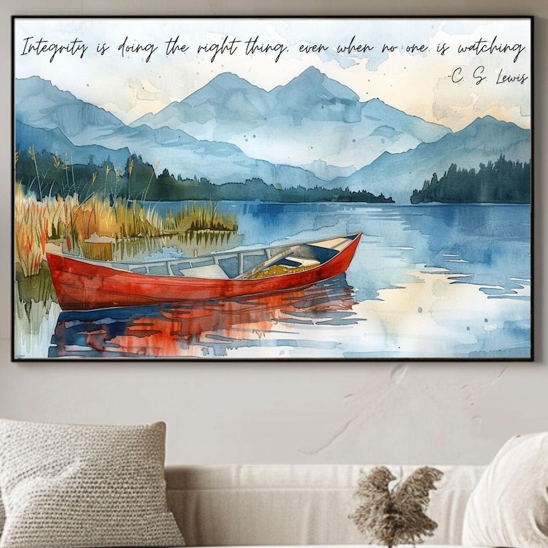 Integrity Poster - Etsy