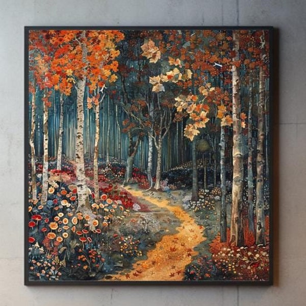 Fall Canvas Wall Art - Etsy