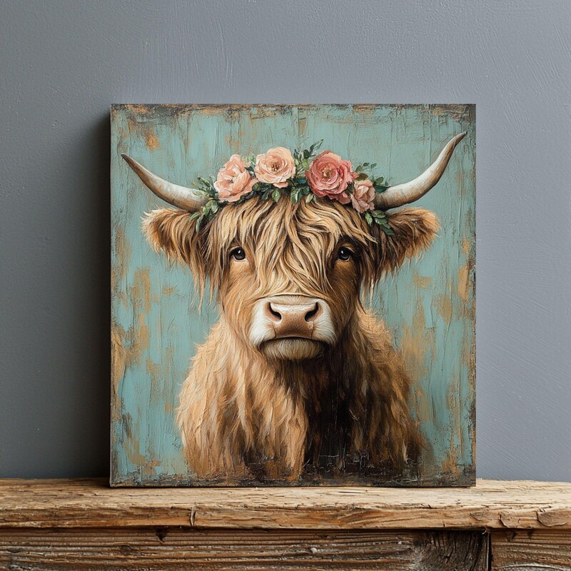 Highland Cow Room Decor - Etsy