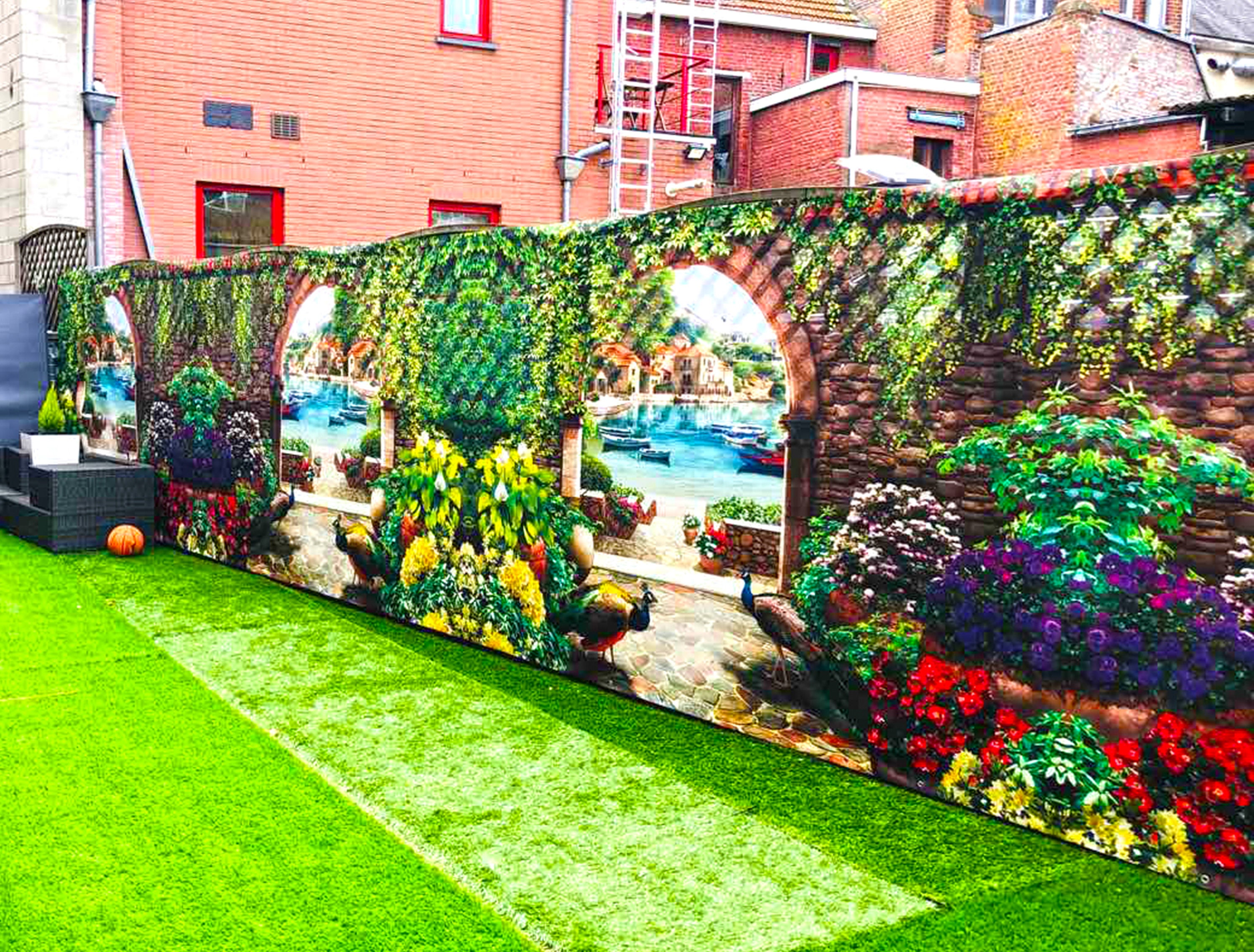 Patio Decor, Outdoor Privacy Screen, Custom Screen, Garden Art, Unique ...