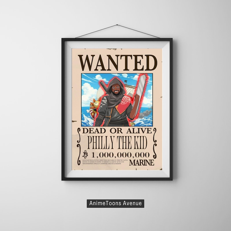 One Piece Anime Wanted Posters - Etsy