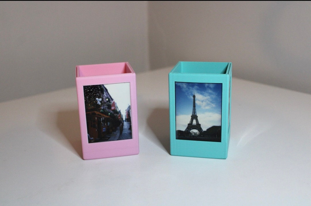 Instax Mini Polaroid Frame Box/pencil Holder - Etsy