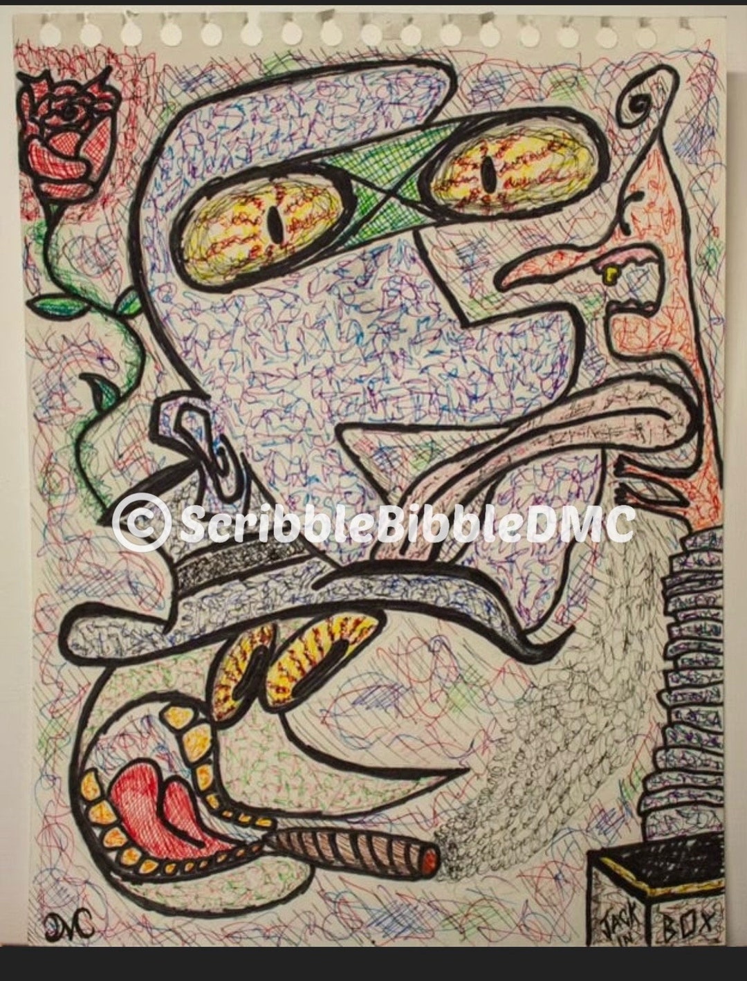 Scribble Bibble Jack - Etsy