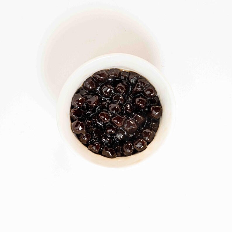 Black Tapioca Pearl 1kg Bag, Perfect for Ice Coffee, Slush, Blended ...