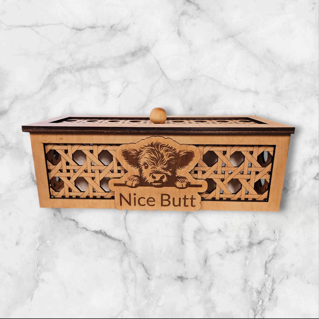 Commode Storage Box Laser Cut SVG Filedigital File Only - Etsy