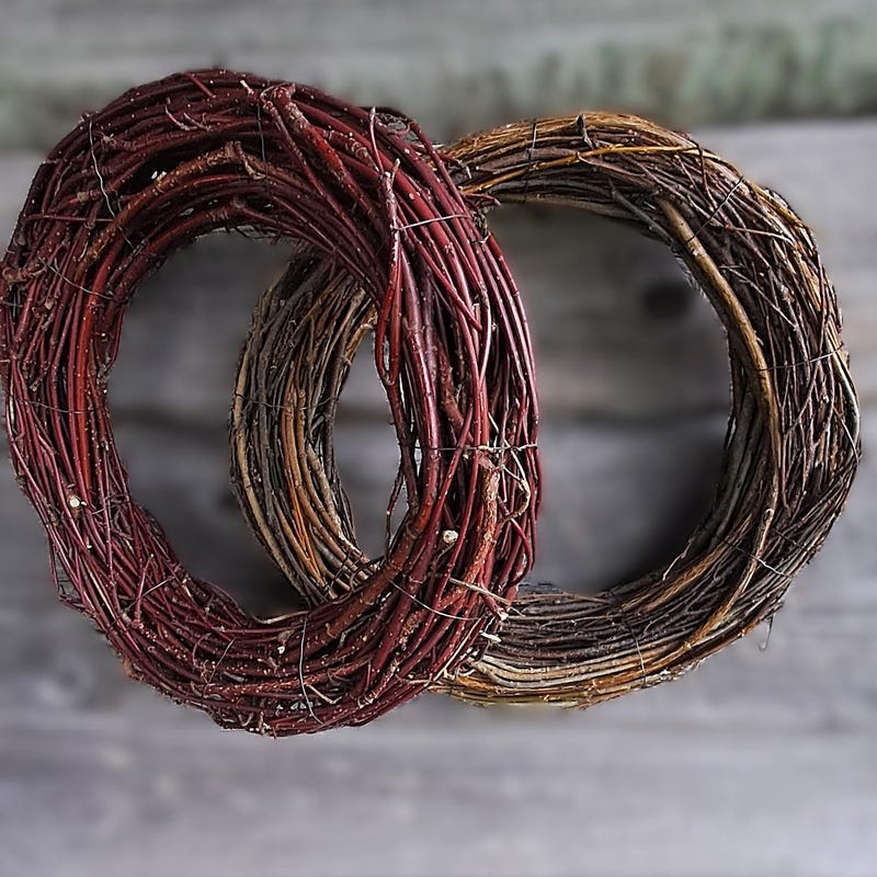 Luxus Weidenkranz Gro 100cm Bilder