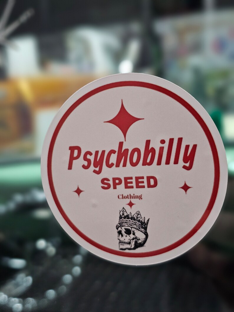 Psychobilly Speed Stickers - Etsy