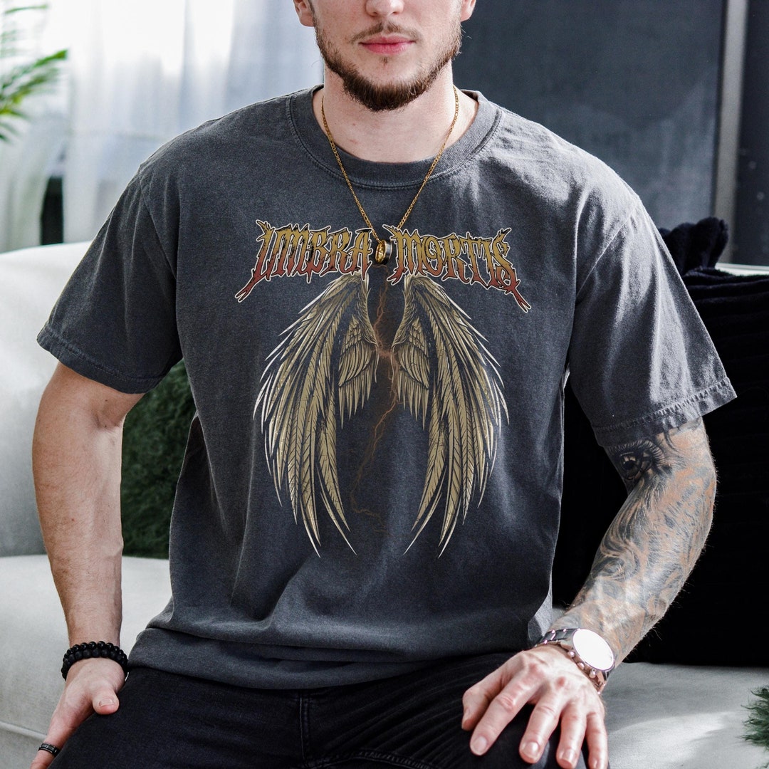 Umbra Mortis Wings Shirt: Crescent City SJM Bookish Merch - Etsy