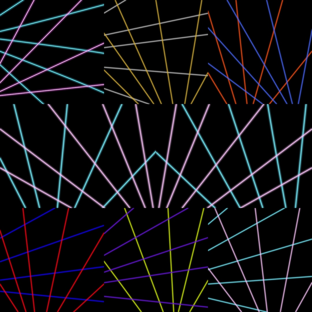 The Best Laser Overlays for EPIC 80's Portraits in - Etsy