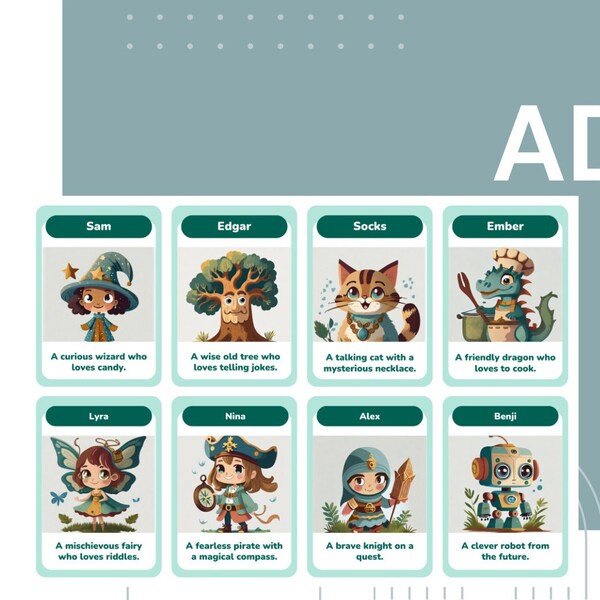 Storytelling Cards - Etsy