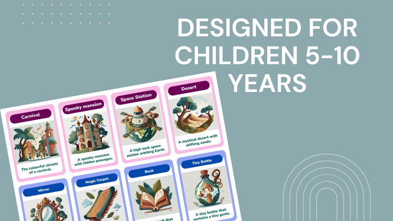 Magical Adventure Story Flashcards Set 1 | Digital Download ...