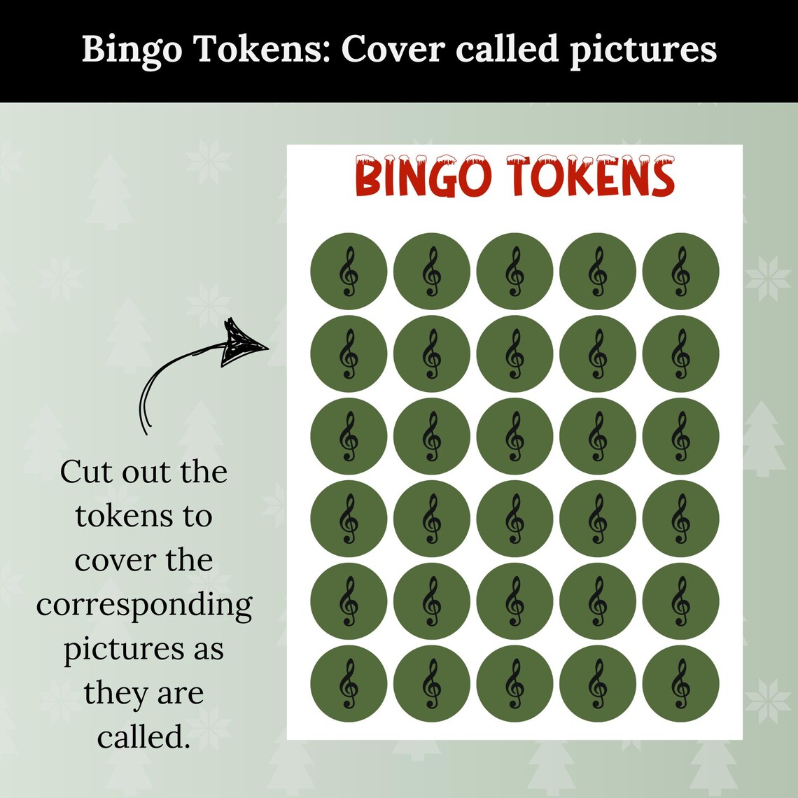 Christmas Carol Bingo Game Printable, 30 Unique Cards for Family Game ...