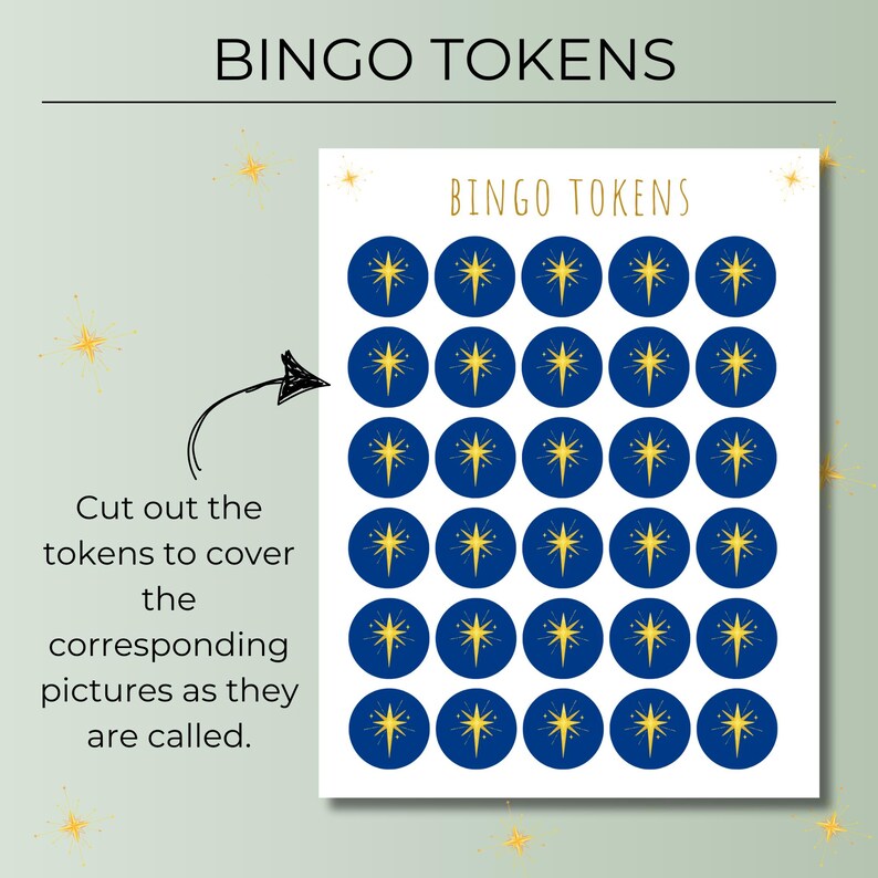 Nativity Bingo Game, 30 Printable Cards, Perfect for Church, Bible ...