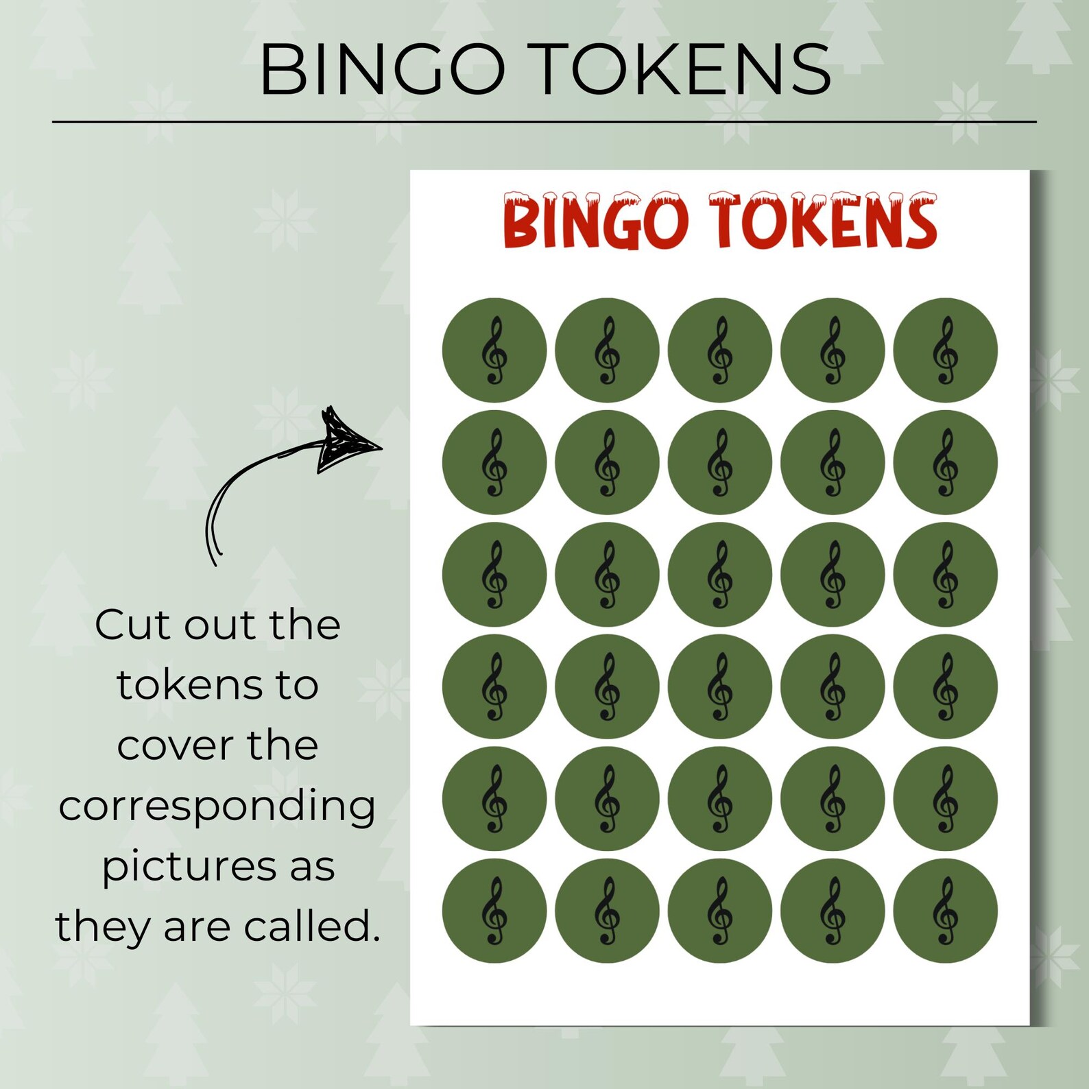 Christmas Carol Bingo Game Printable, 30 Unique Cards for Family Game ...