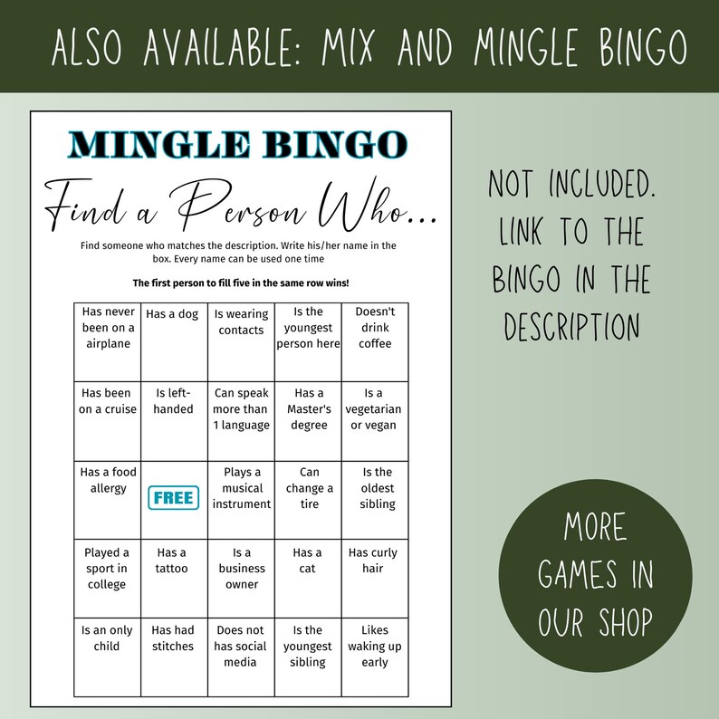 Get to Know You Icebreaker, Printable Bingo Game, Fun Team Building ...