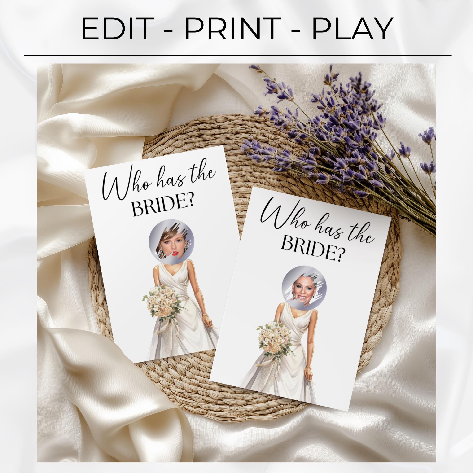 Who Has the Bride and Groom Scratch off Cards, Unique Bridal Shower ...