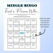 Mix and Mingle Bingo, Get to Know You Questions, Find Someone Who, Ice ...