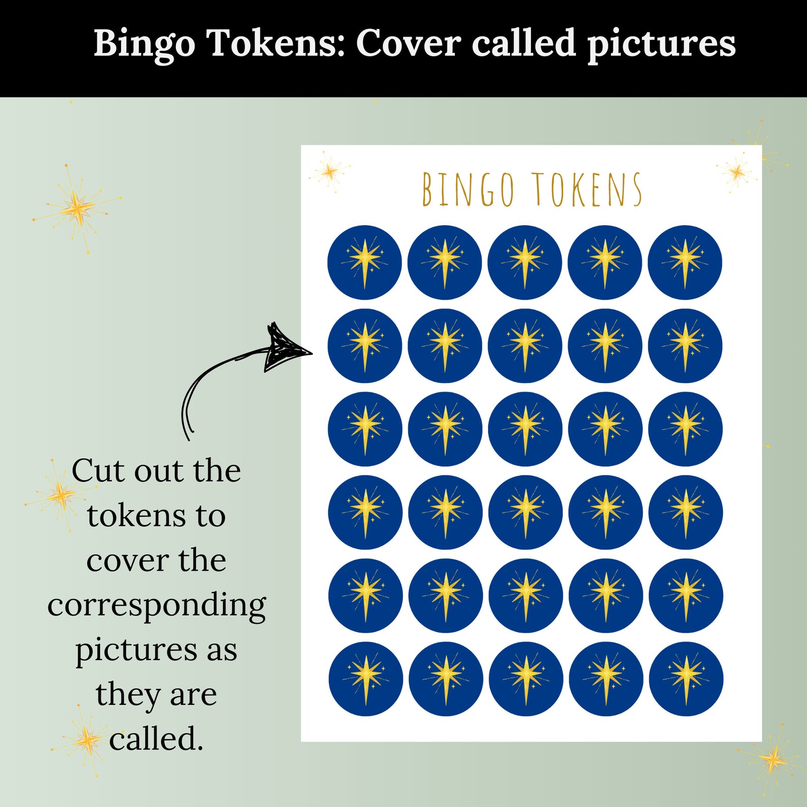Nativity Bingo Printable, Christian Christmas Game, Fun Bible Activity ...