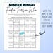 Editable Mix and Mingle Bingo - Printable Ice Breaker Game With Get to ...
