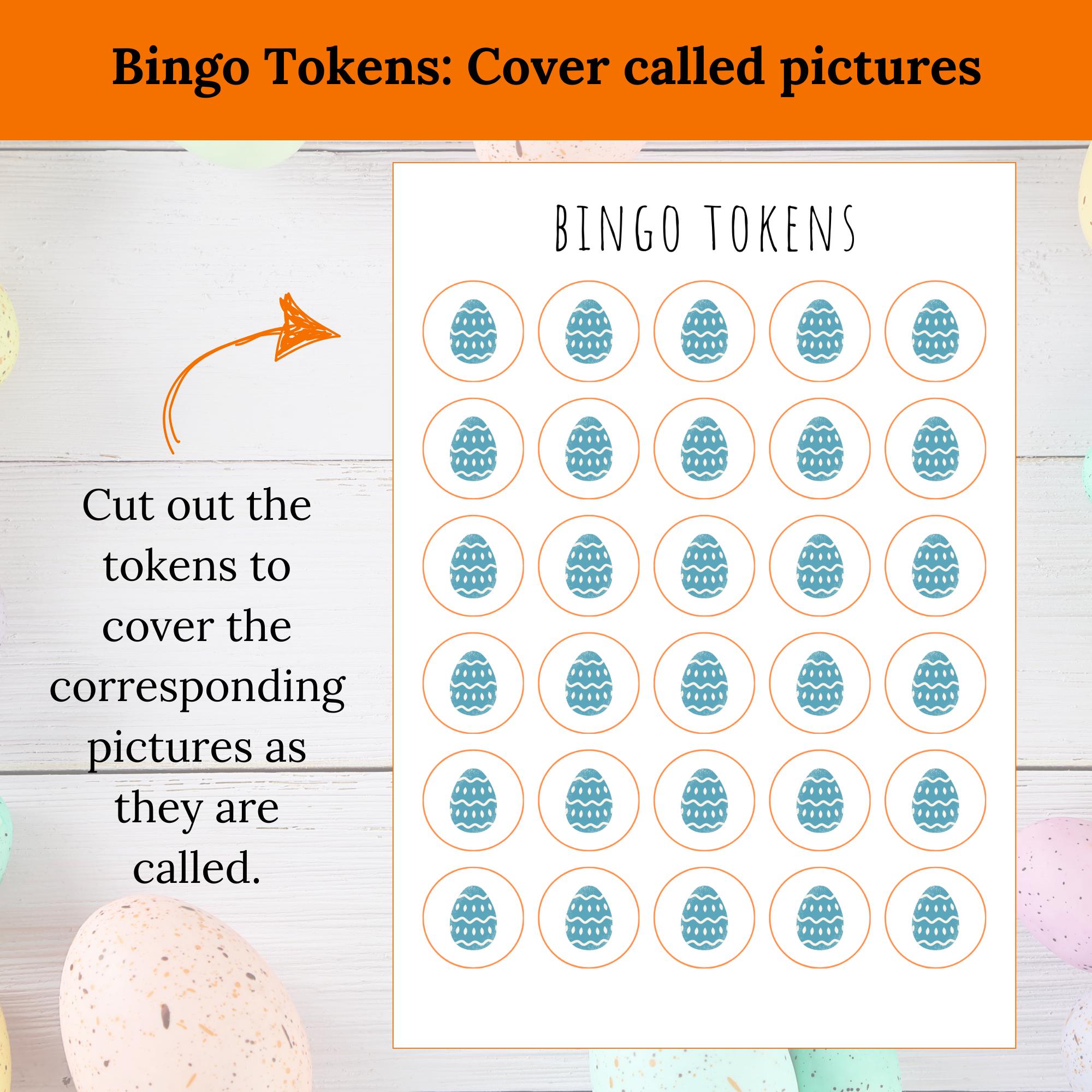 Easter Bingo, 30 Printable Easter Bingo Cards, Fun Easter Party Game ...