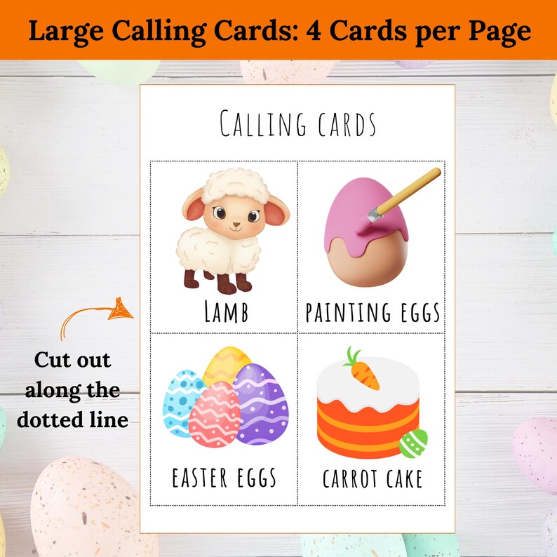 Easter Bingo, 30 Printable Easter Bingo Cards, Fun Easter Party Game ...