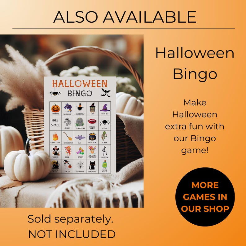 Halloween Candy Dice Game: Printable Family Party Activity (canva ...