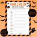 Halloween Emoji Game Printable, Fun Halloween Party Game for Kids ...