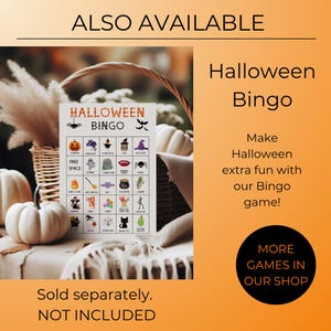 Halloween Emoji Game Printable, Fun Halloween Party Game for Kids ...