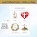 Easter Story Bingo, 30 Printable Religious Easter Bible Bingo Game ...