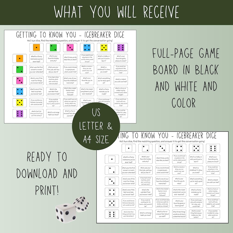 Get to Know You Icebreaker, Printable Bingo Game, Fun Team Building ...