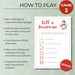 Build a Snowman Game Printable, Fun Christmas Dice Activity for Kids ...