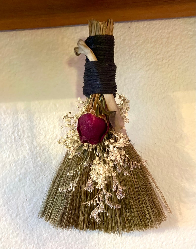 Ritual Besom. Altar Broom. Mini Witch’s Broom. Small Besom for ...