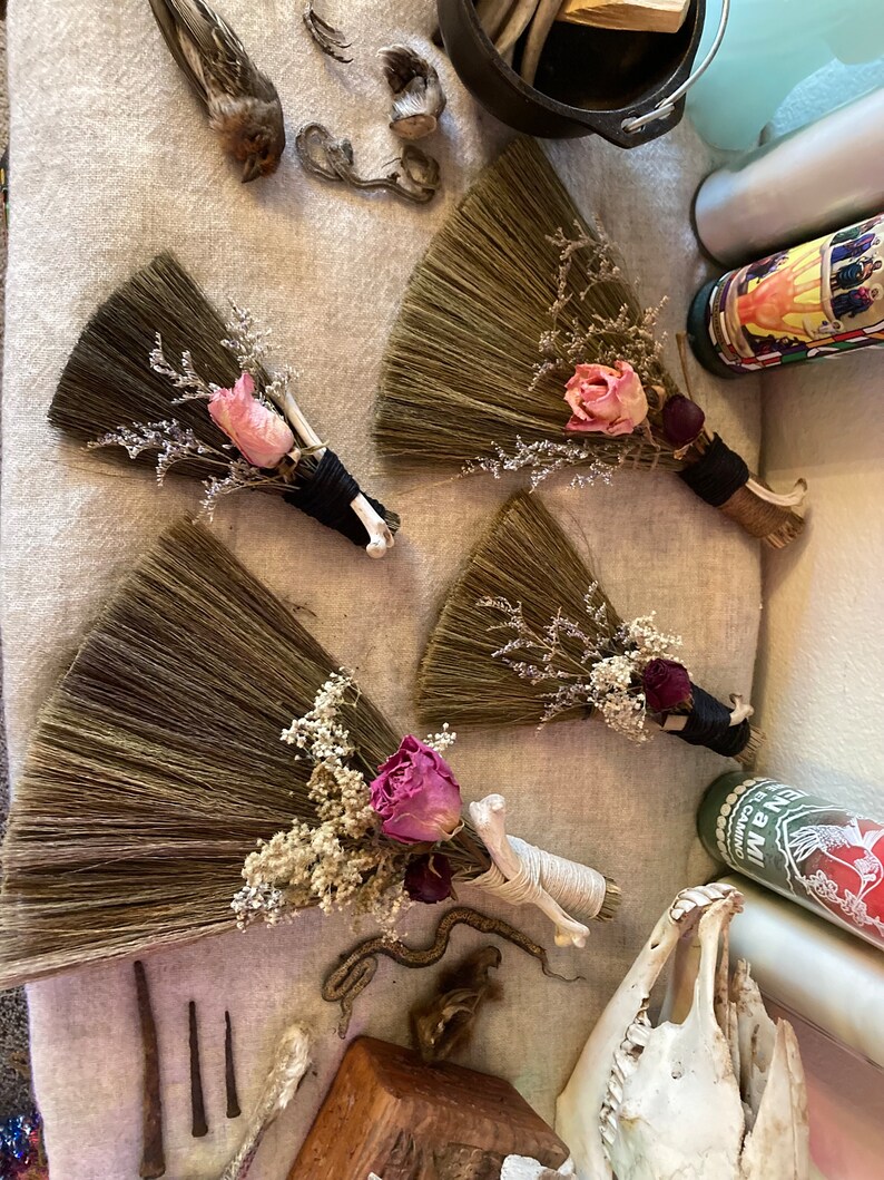 Ritual Besom. Altar Broom. Mini Witch’s Broom. Small Besom for ...
