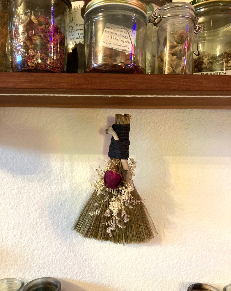 Ritual Besom. Altar Broom. Mini Witch’s Broom. Small Besom for ...