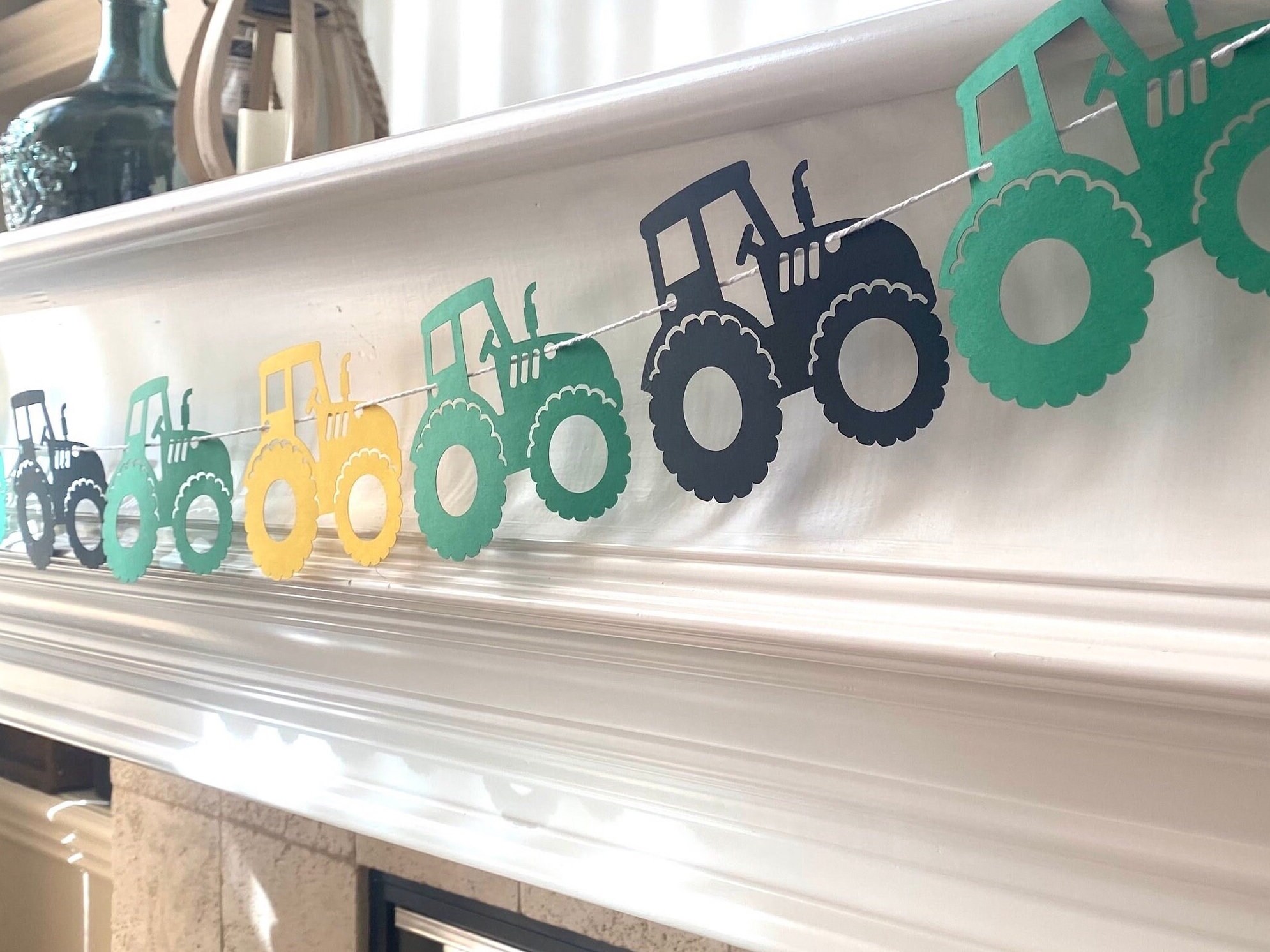 Tractor Birthday Decor Tractor Party Tractor Birthday Party Farm Decor ...